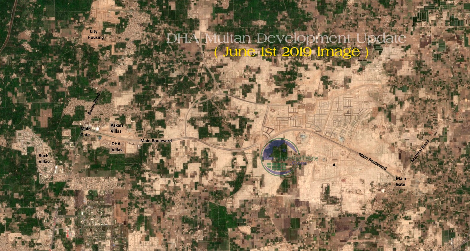 DHA Multan Balloting News Map Link - Daily Plot/File/Villas Rates :: LRE