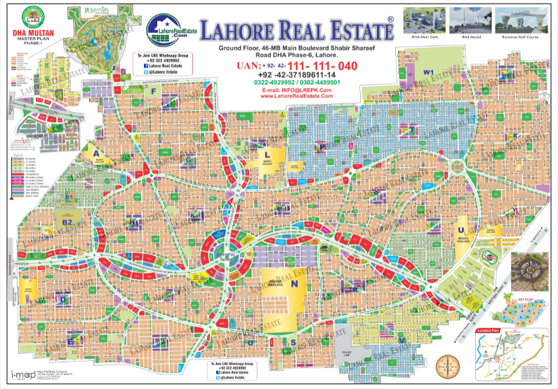 DHA Multan Balloting News Map Link - Daily Plot/File/Villas Rates :: LRE