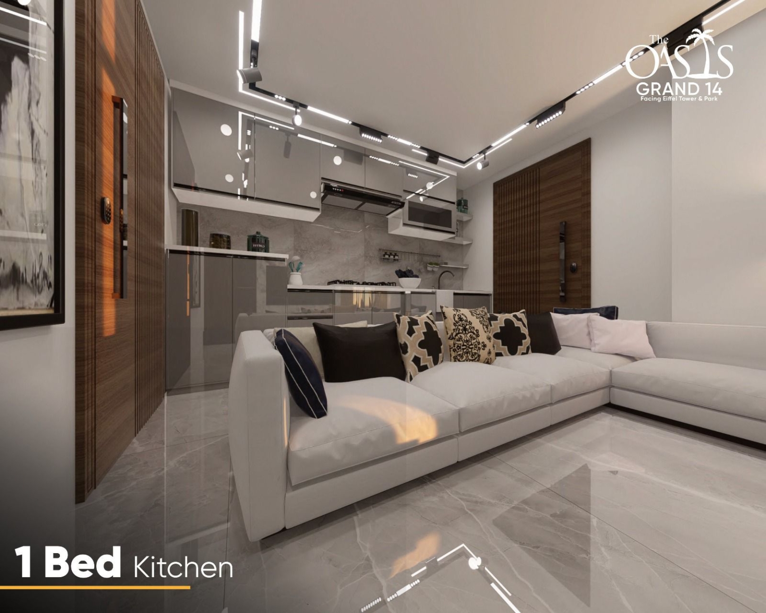 The Oasis Grand 14 Lahore: Luxurious Apartments On Installment